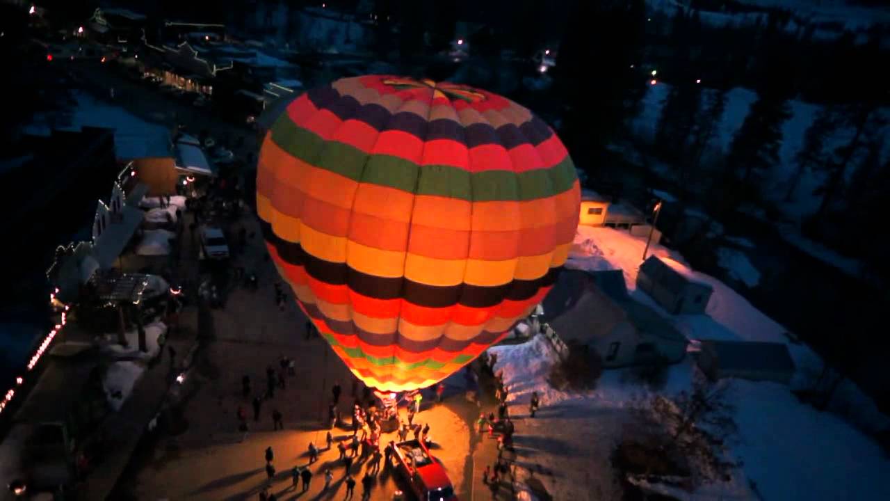 RFTC: Sony NEX-5N on Hexacopter records Hot Air Balloon "Night Glow ...