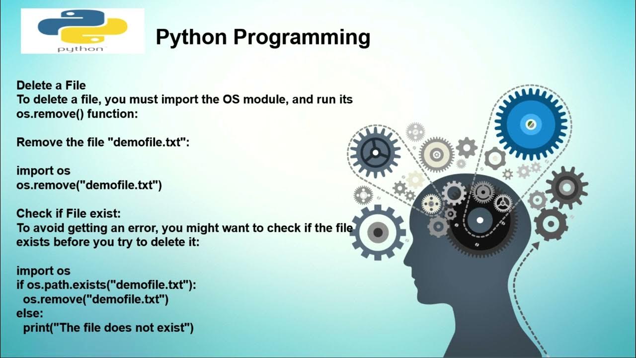 Python L33 in English, This video explains File Handling2,Non Tech People can understand well ...