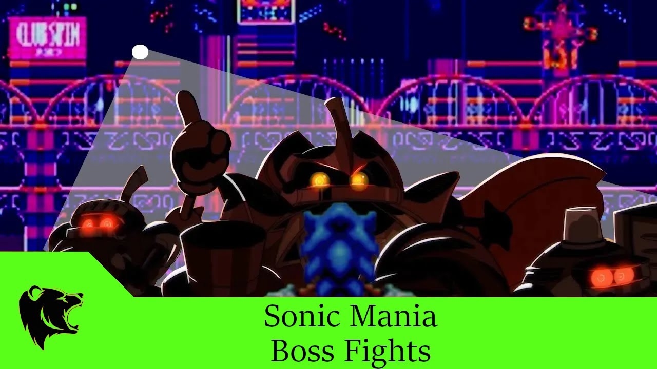 Sonic Mania Boss Fight Compilation - Can the Hard-Boiled Heavies ...