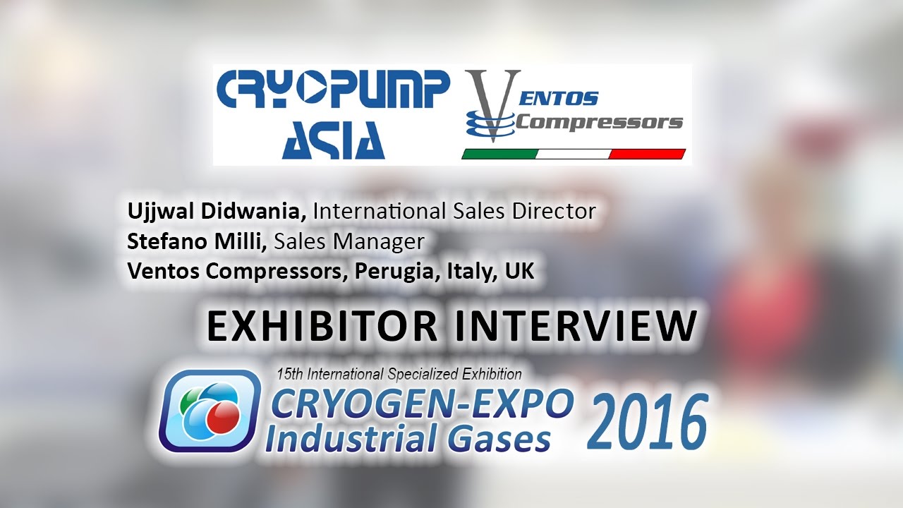 Ujjwal Didwania (Ventos Compressors, Perugia, Italy) about 15th Cryogen ...