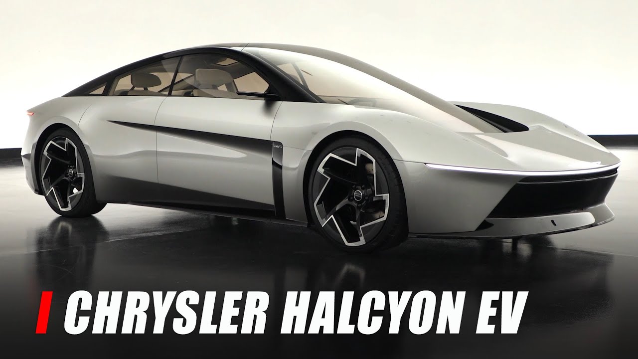 Stunning Chrysler Halcyon Concept Promises An Electrifying Future - YouTube
