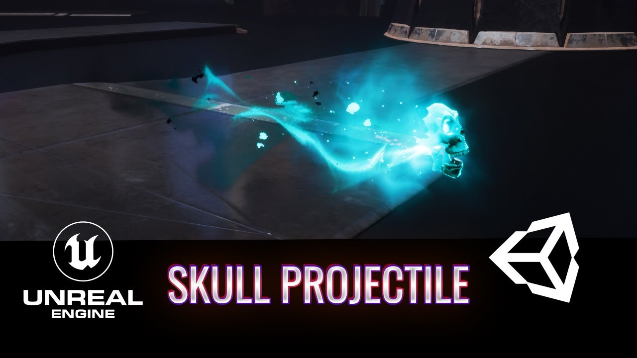 VFX Skull / Necro Projectile - Teaser - YouTube