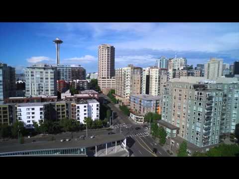 Fly over Seattle Washington in 4K! YouTube - YouTube
