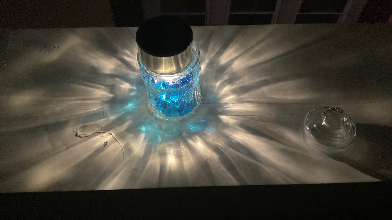 My Dollar Tree Solar Light DIY lamps - YouTube