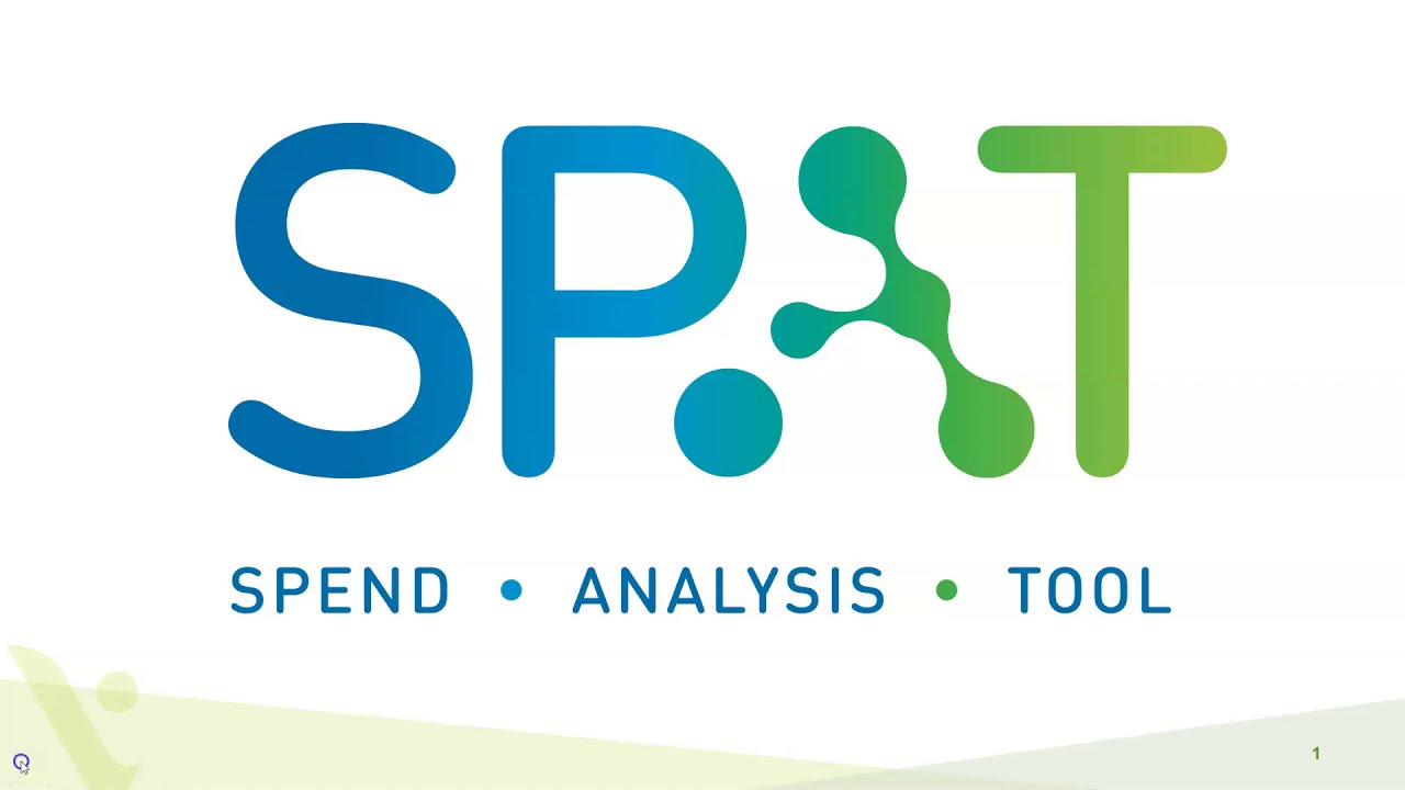An Introduction to SPAT - Your Spend Analysis Tool - YouTube