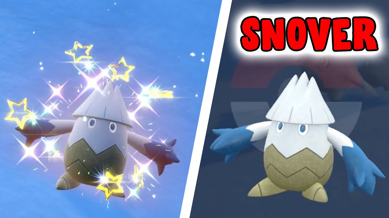 Full Odds! Shiny Snover #459 in Pokémon Scarlet and Violet - YouTube
