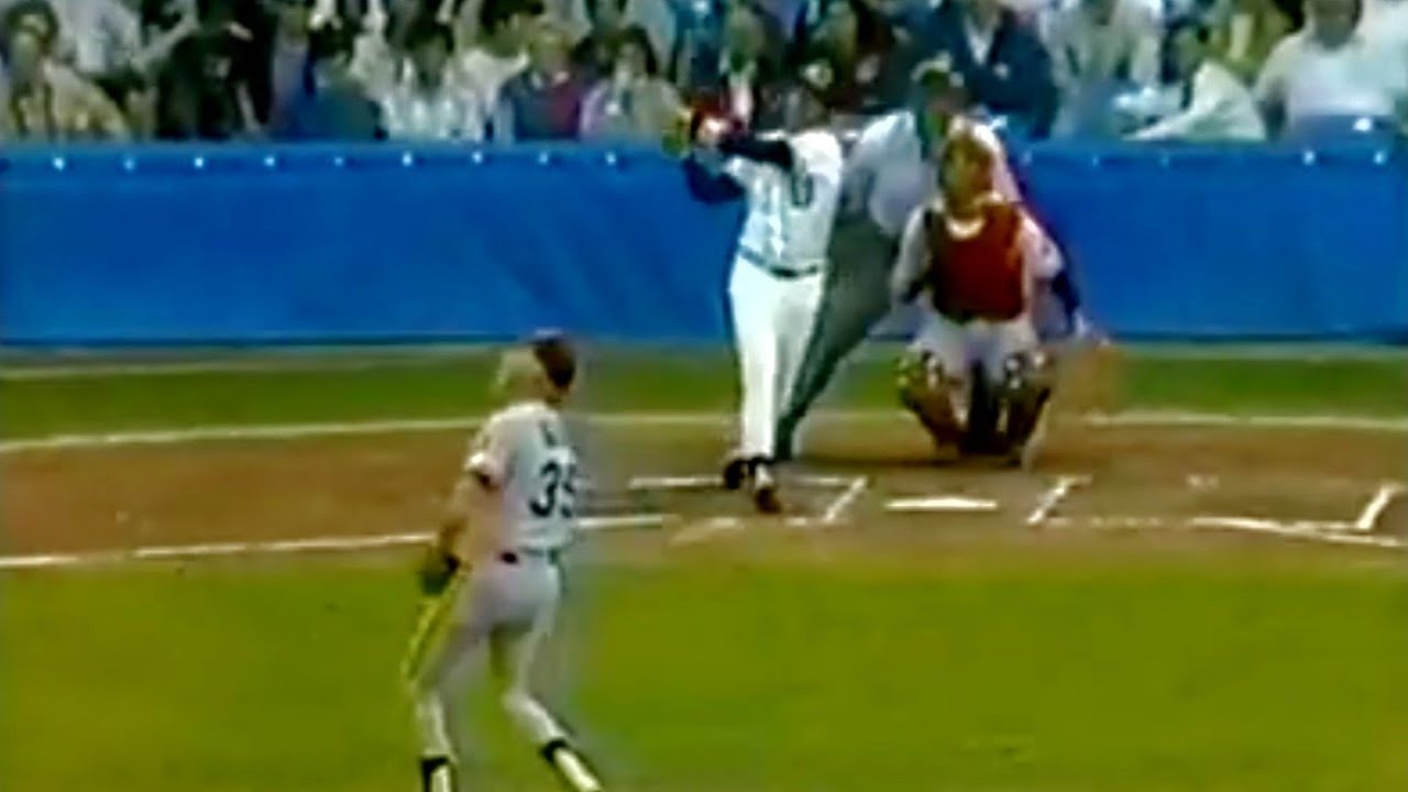 Lou Whitaker Triple Deck Hr (5-16-87) - YouTube