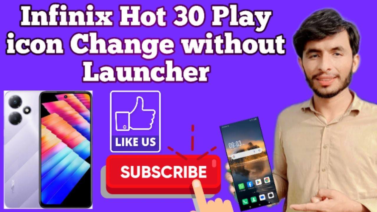 How to icon Change infinix Hot 30 Play / Infinix Hot 30 Play icon ...