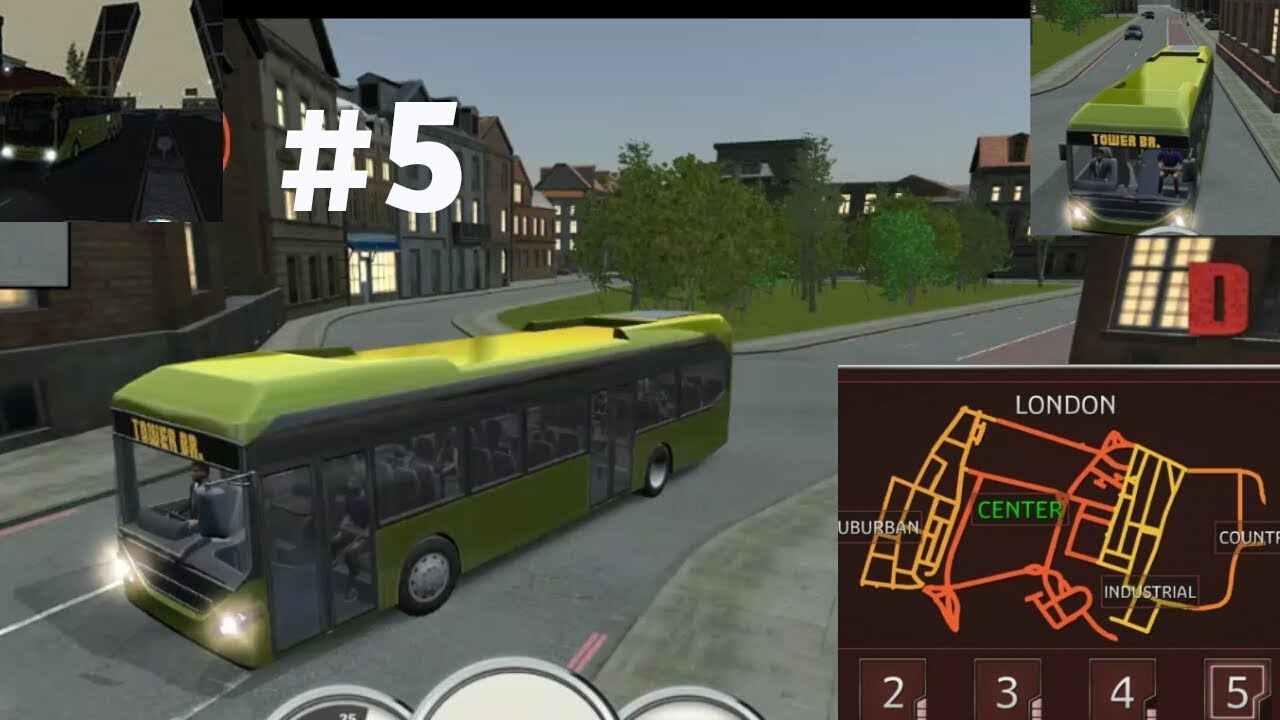 Bus simulator 17 London Center gameplay 5 - YouTube