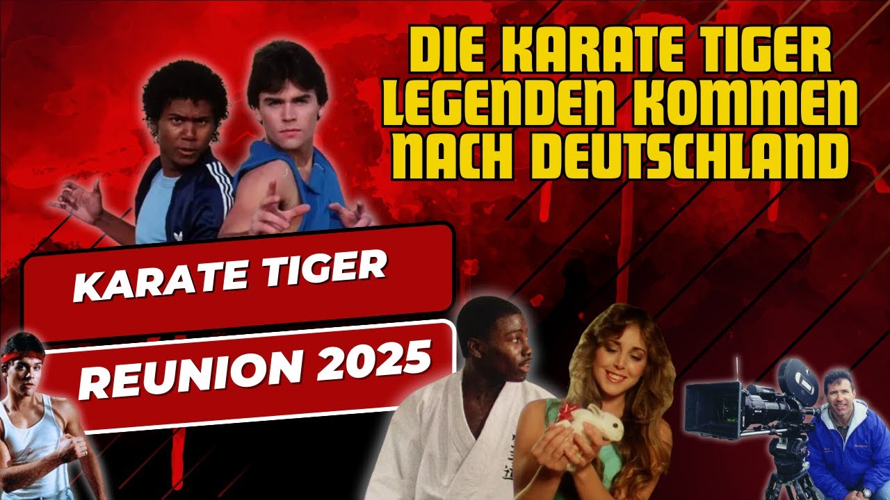 Karate Tiger Reunion 2025 - Sie kommen nach Deutschland! - YouTube