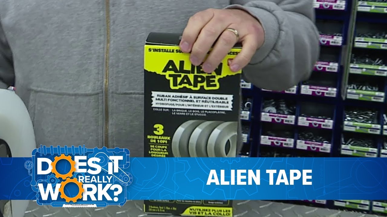 Does It Really Work: Alien Tape - YouTube