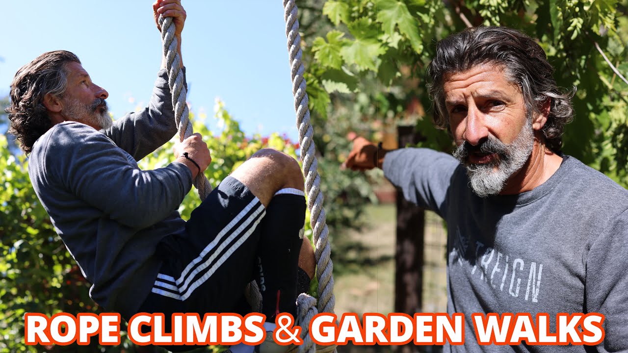Sevan vs Sevan: CrossFit Rope Climbs & Garden Walks - YouTube