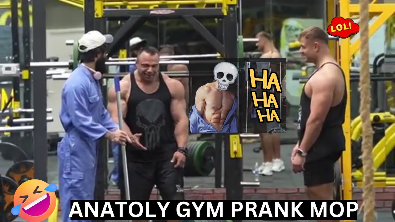 Anatoli Gym Prank,"Laughing Non-Stop at These Gym Pranks! 😂🏋️‍♂️""Crazy ...
