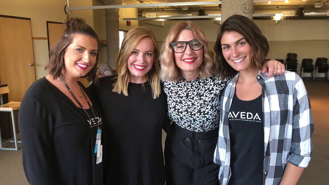 Janell Geason Aveda Makeup Education - YouTube