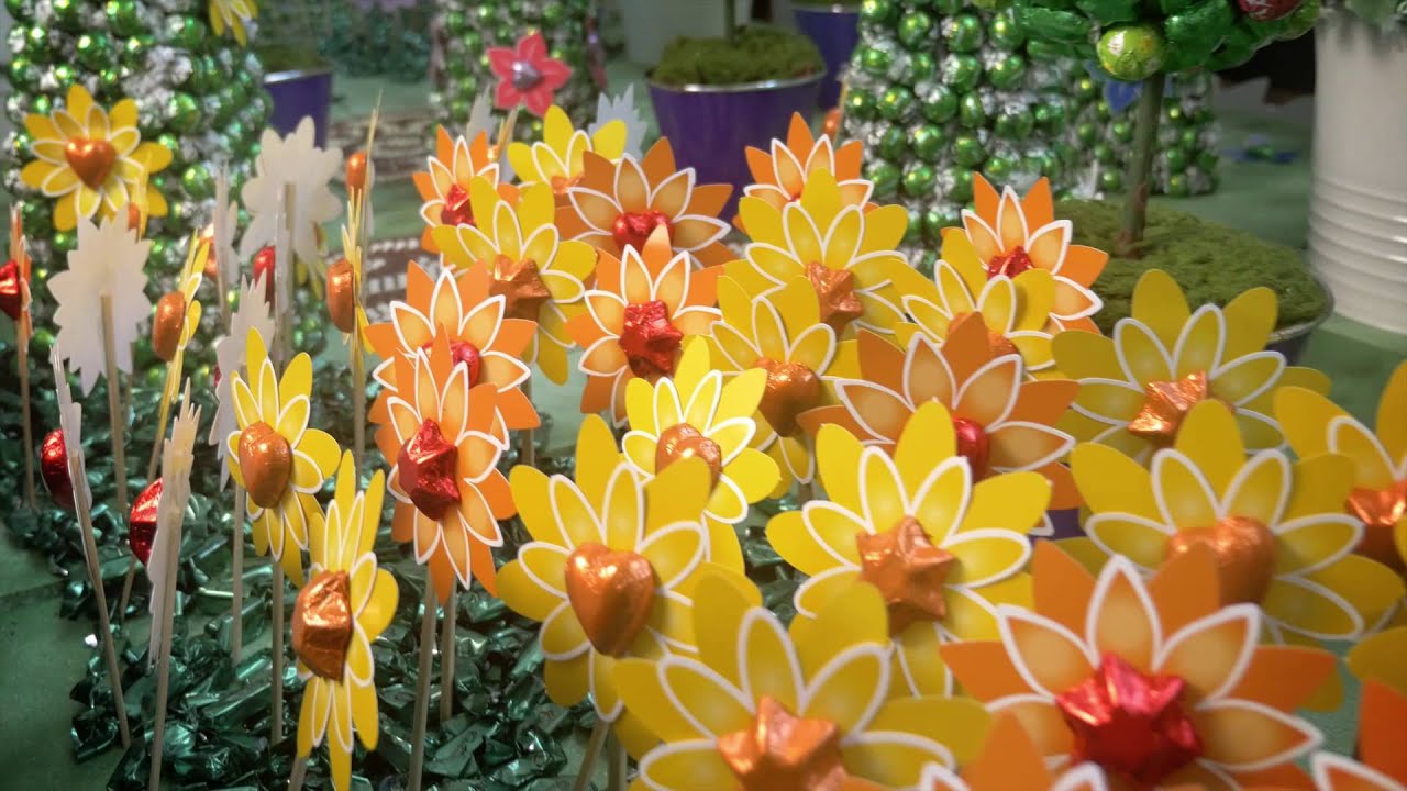 The Edible Blooms Chocolate Garden - YouTube