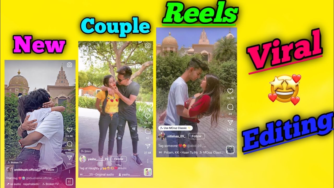 New Insta Couple Reels 💝 Insta Reels Lover Couple Reels 💏 #couplegoals ...