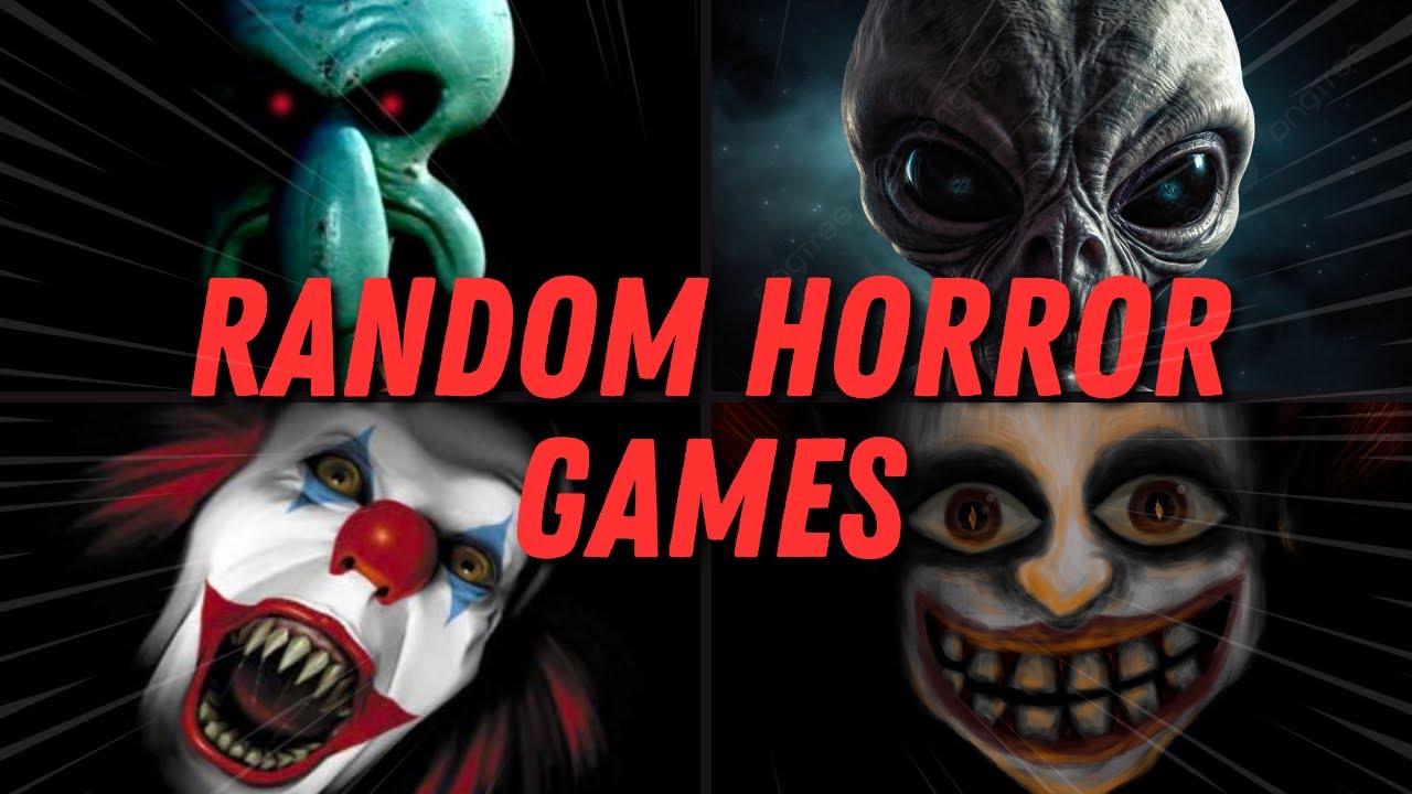 SCARY RANDOM HORROR GAMES!! - YouTube