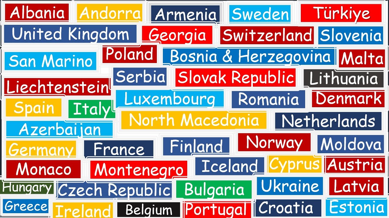 European Countries- Brief Profiles | The Smart Learners - YouTube