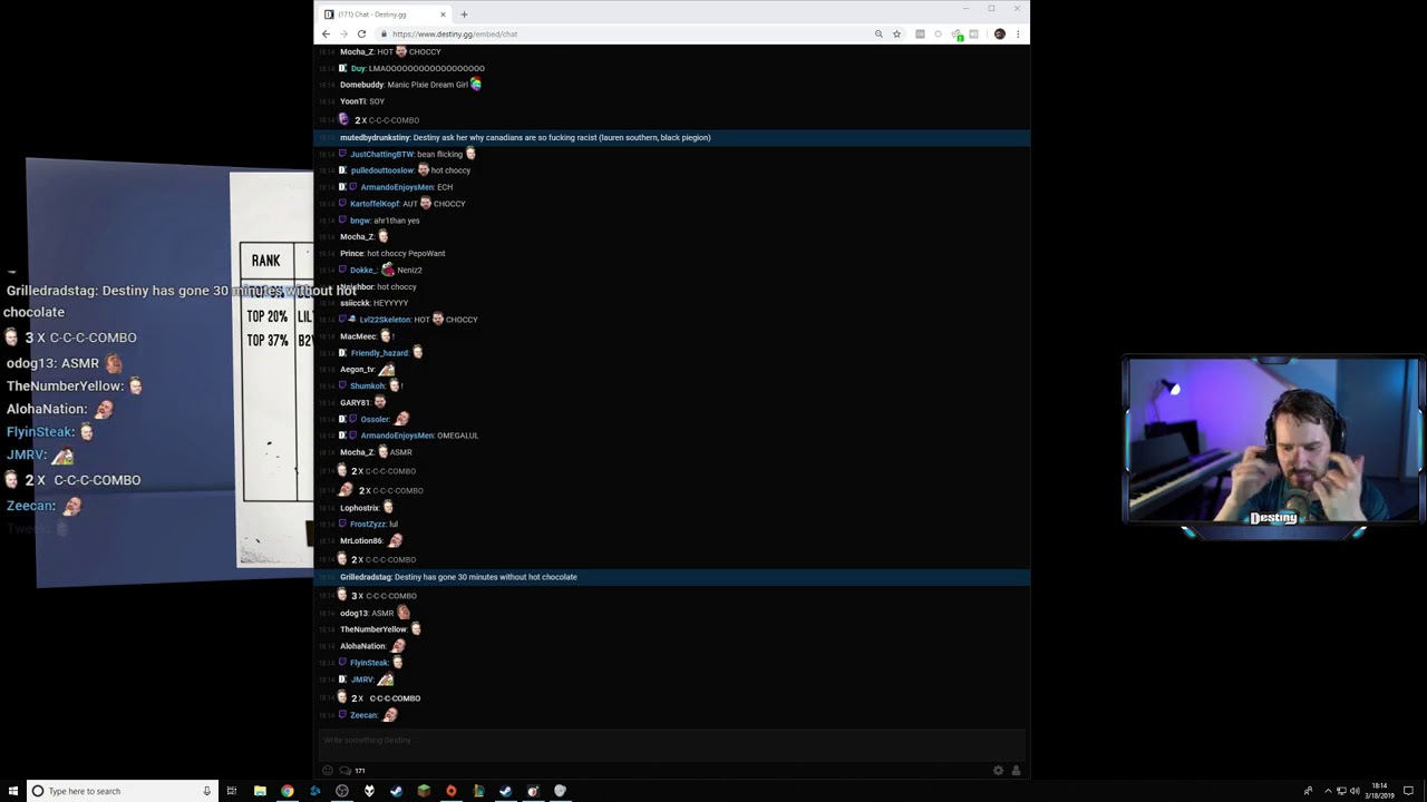 IRL - destiny - InvaderVie not owning up to it PEPE - YouTube