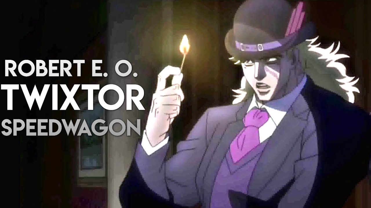 jjba robert e. o. speedwagon twixtor - YouTube