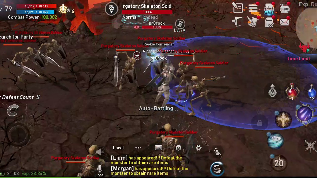 Lineage 2 Revolution Bishop na exp dungeonie - YouTube