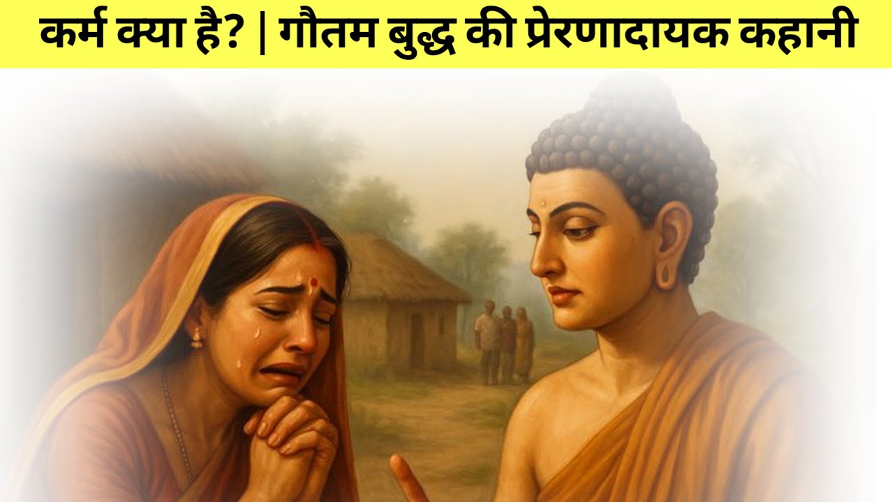 "कर्म क्या है? | गौतम बुद्ध की प्रेरणादायक कहानी | कर्म का सिद्धांत ...