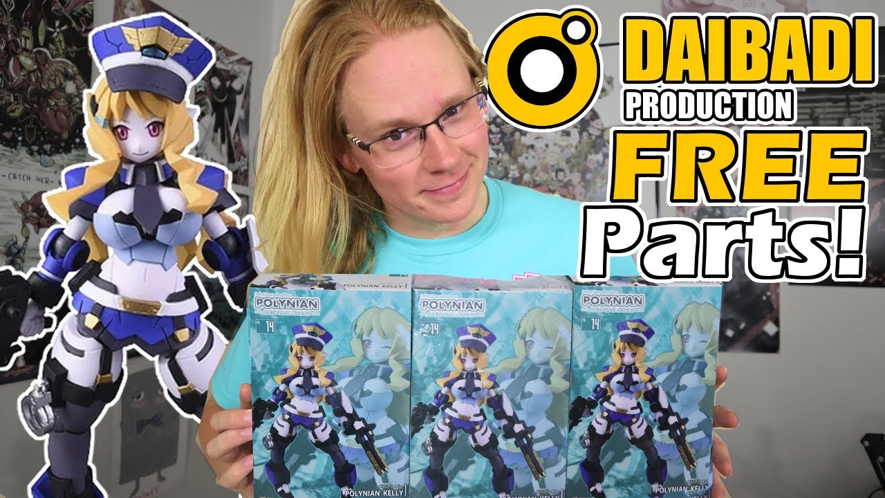 FREE figure from Daibadi?! Polynian Kelly [Update] - YouTube