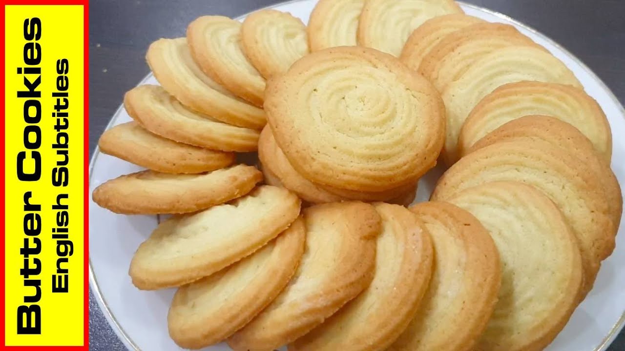 Butter Cookies Recipe | English Subtitles | Yasar's Cooking - YouTube