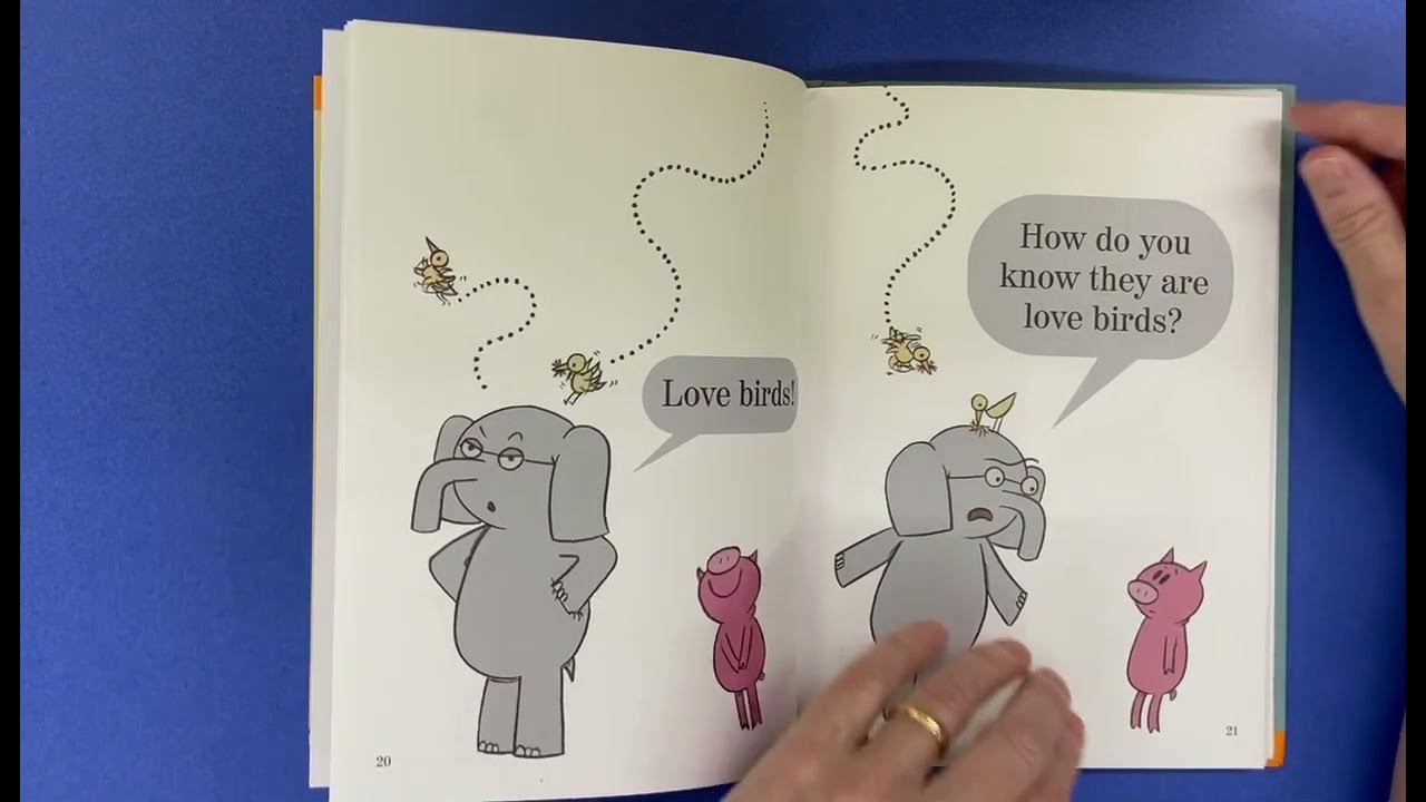There Is a Bird on Your Head by Mo Willems - YouTube