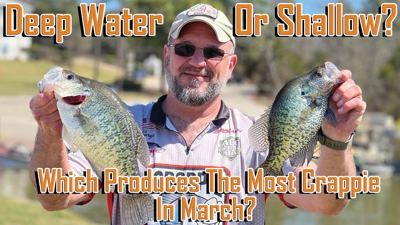 SHALLOW WATER OR DEEP WATER | March Crappie Fishing | Interesting Find ...