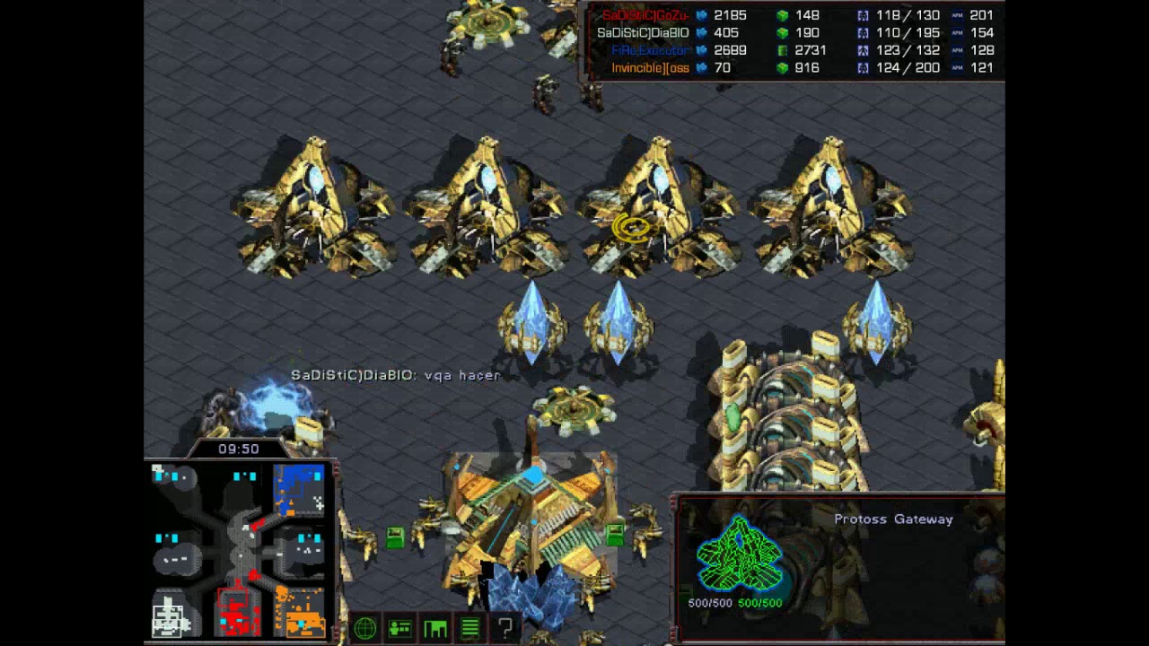 starcraft BW fastest 2:2 (LVL) - YouTube