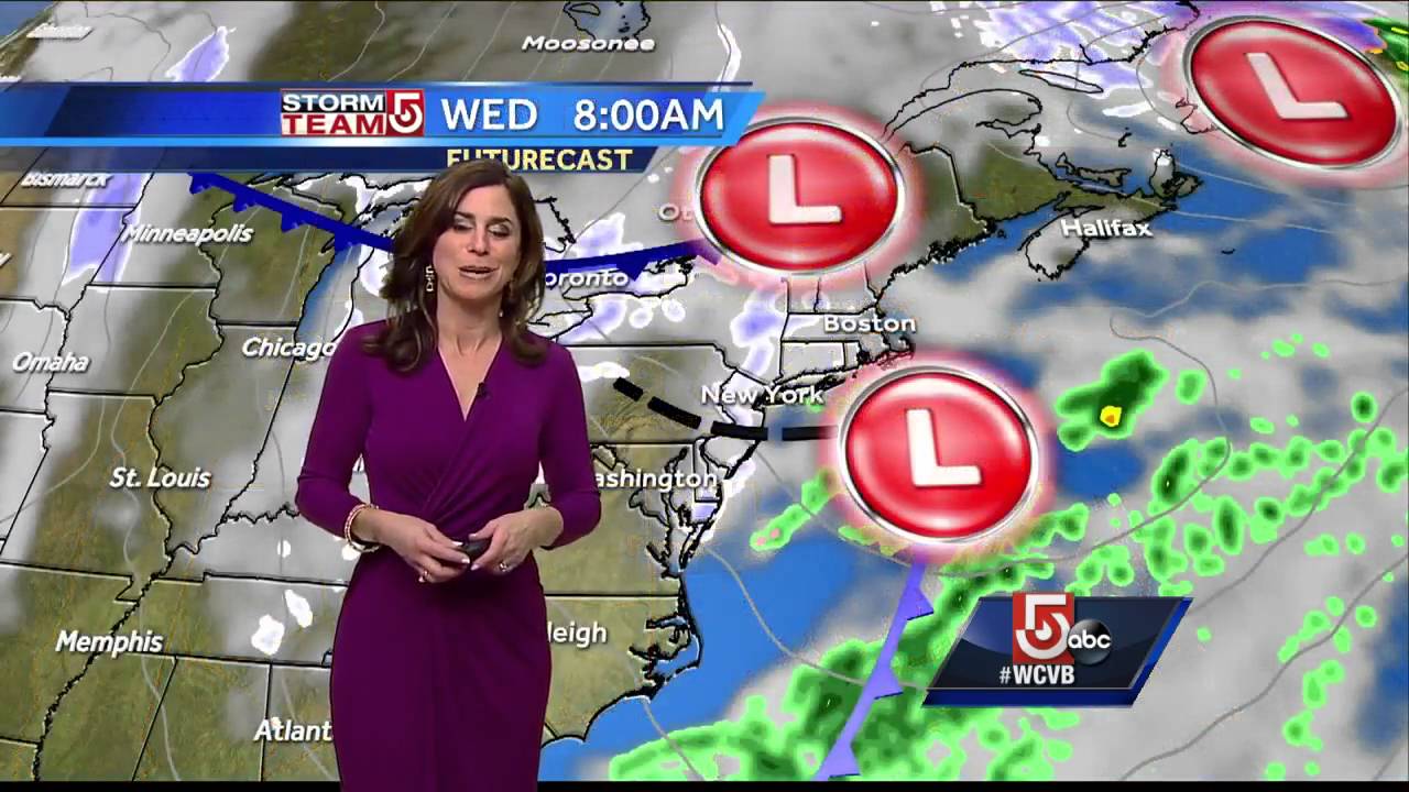 Clouds and some snow showers: Cindy's Tuesday forecast - YouTube