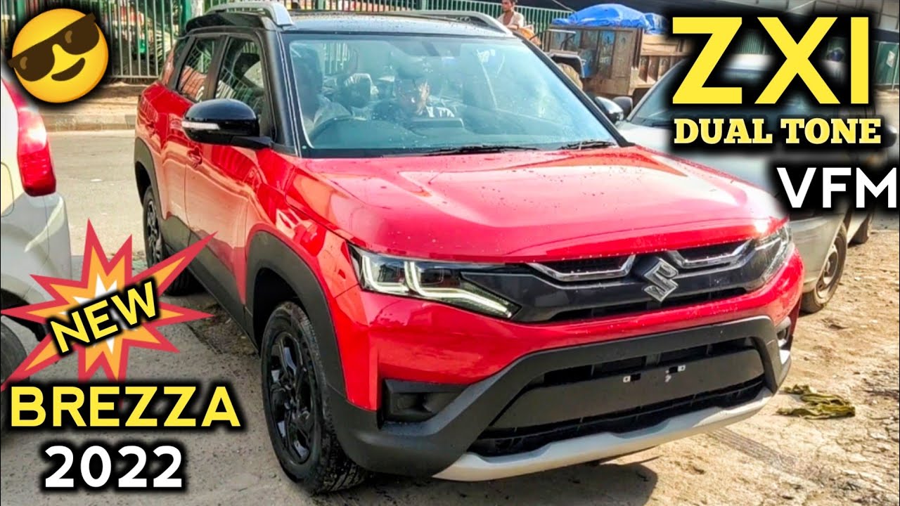 NEW MARUTI BREZZA ZXI DT WALK AROUND REVIEW : NEW BREZZA ZXI ️ VFM ...