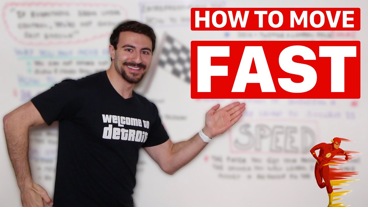How To Move Fast As An Entrepreneur 🏁 - YouTube