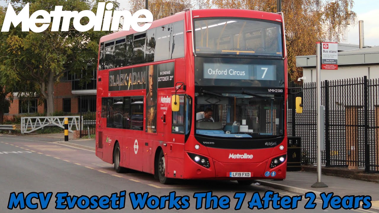 *RARE* | Bus Journey On The 7 | Metroline Travel MCV Evoseti Bodied ...