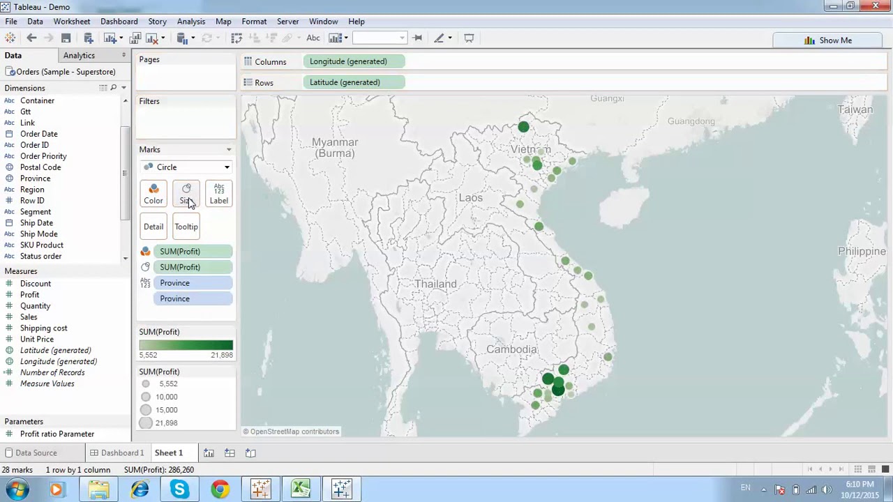 Vietnamese Map with Tableau - YouTube