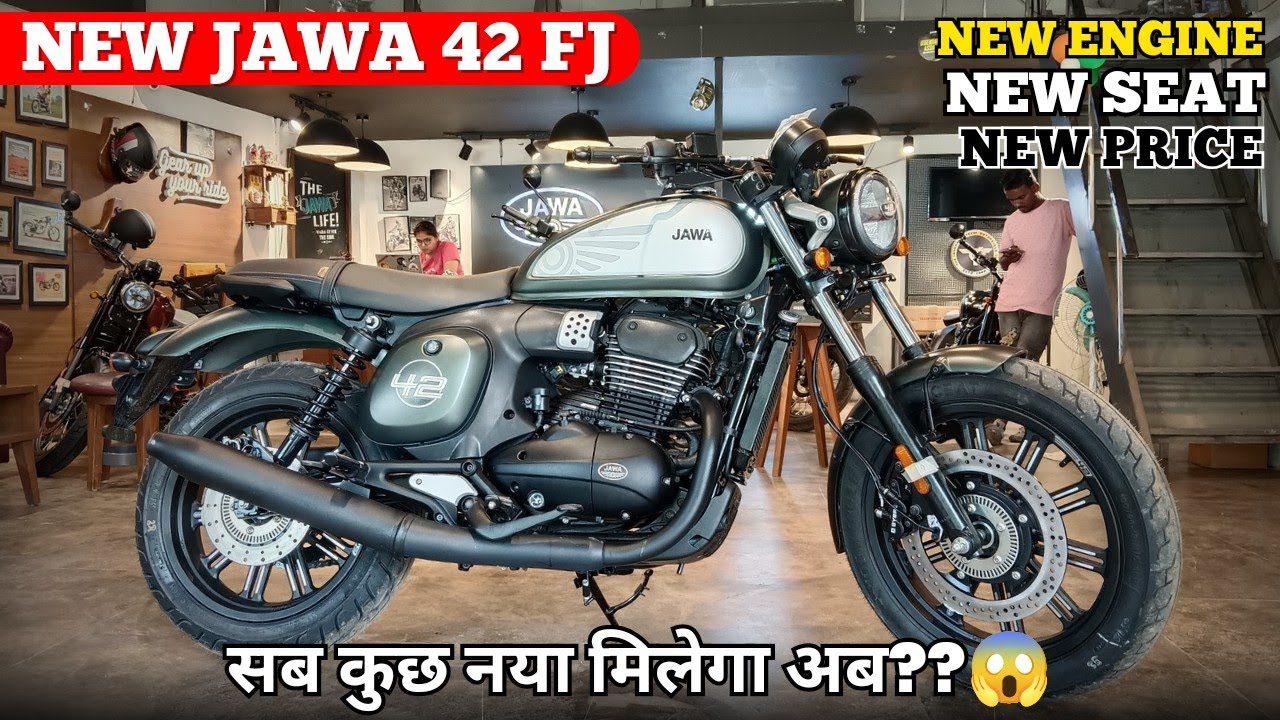 All New 2024 Jawa 42 FJ 350 Full Review🔥| Autotechinfo - YouTube