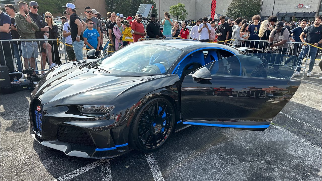 FIRST BUGATTI CHIRON IN ATLANTA ! CAFFEINE AND OCTANE MAY 2024 | ATL ...