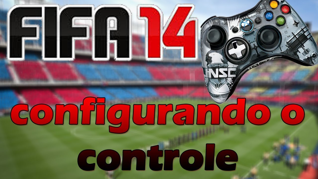 Como configurar o controle no Fifa 14 - YouTube