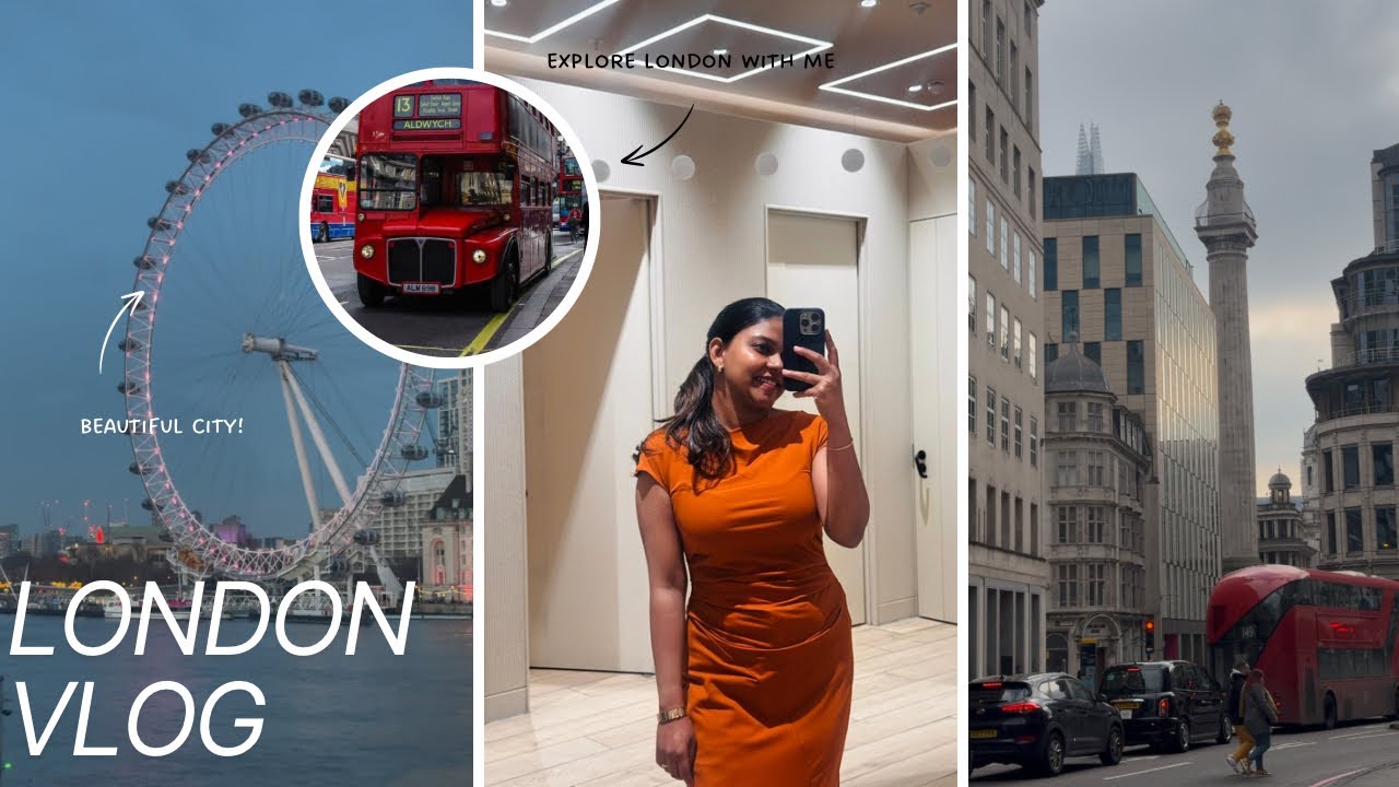 London Vlog/Day’s In a magical City/Exploring London/Life In London ...