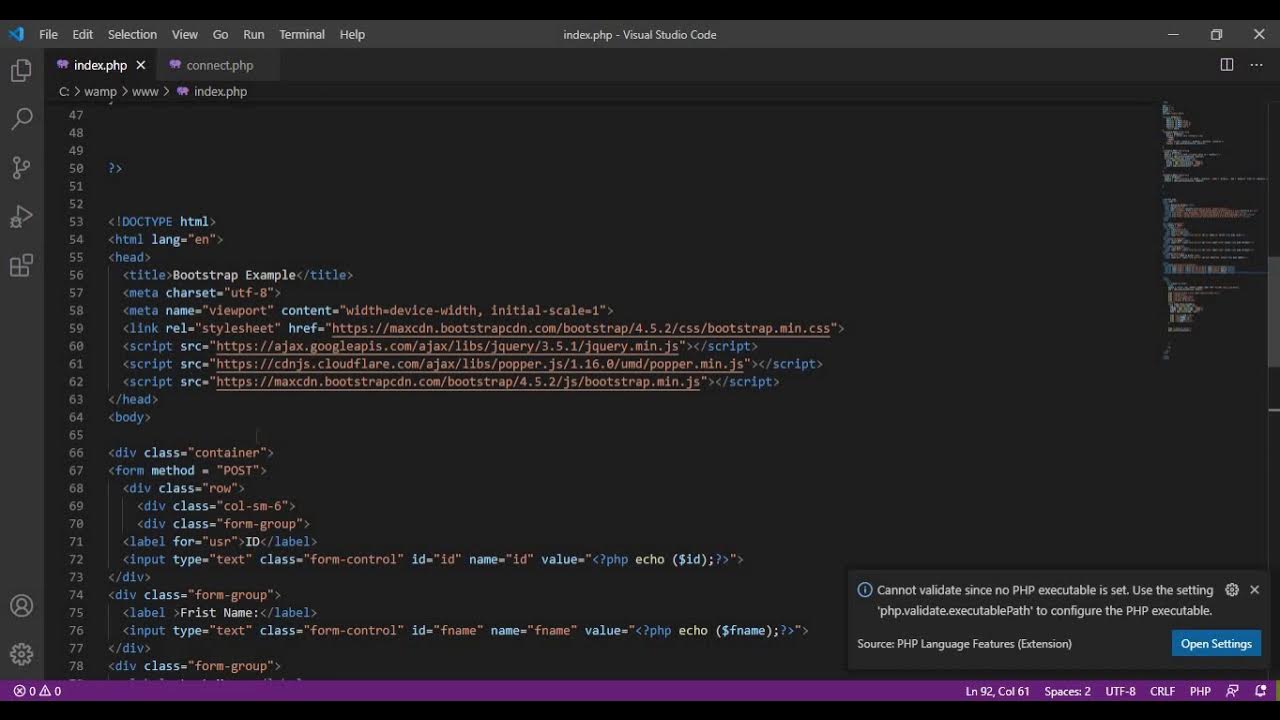 Php And Sql Server Tutorial Delete Data From Microsoft Sql Server 2019 Database Using Php Youtube