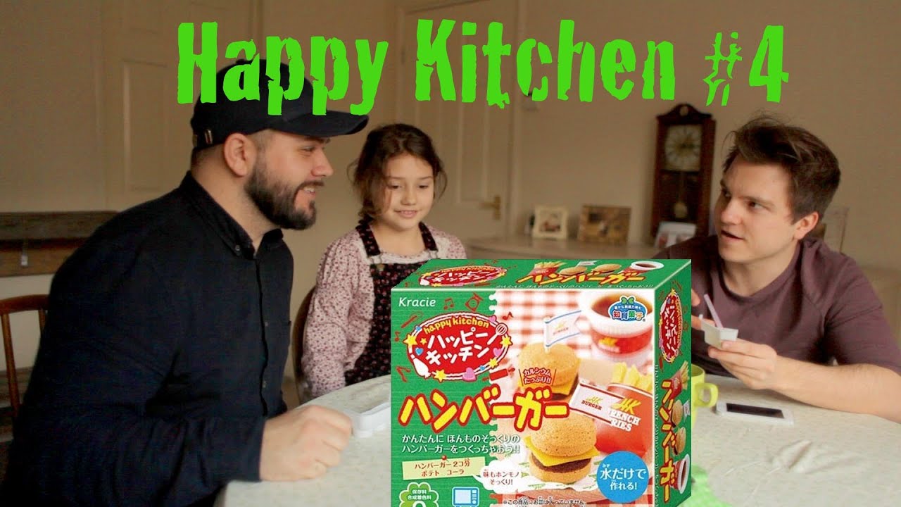 Happy Kitchen - Mini Burger - Poppin cookin - YouTube