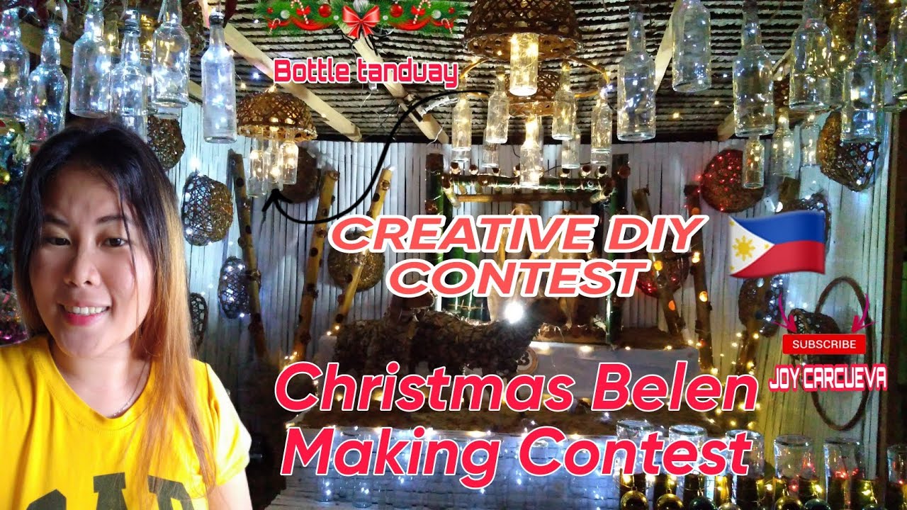 Christmas Belen Making Contest | DIY Christmas decoration Sulop Pride ...