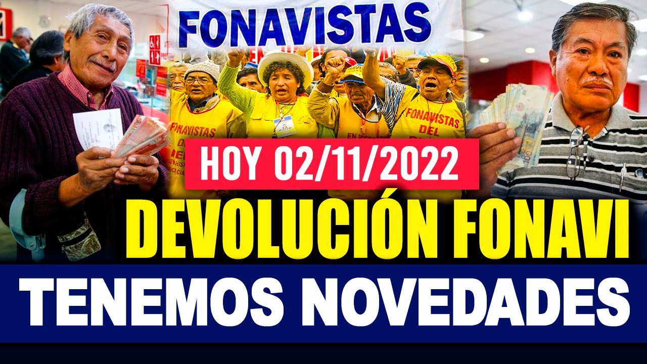LO ÚLTIMO FONAVI DEVOLUCIÓN I ESTO TIENES QUE SABER URGENTE ATENCIÓN ...