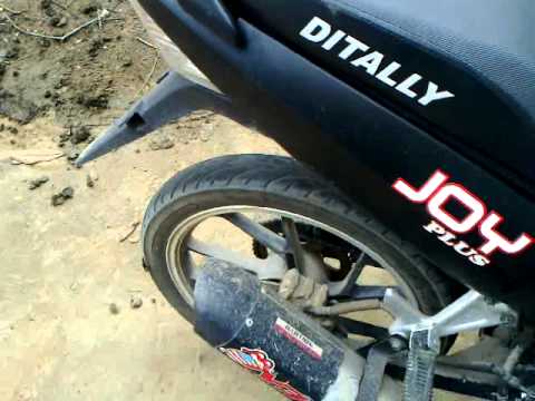 ditally joy 50cc Cortando Giro - YouTube