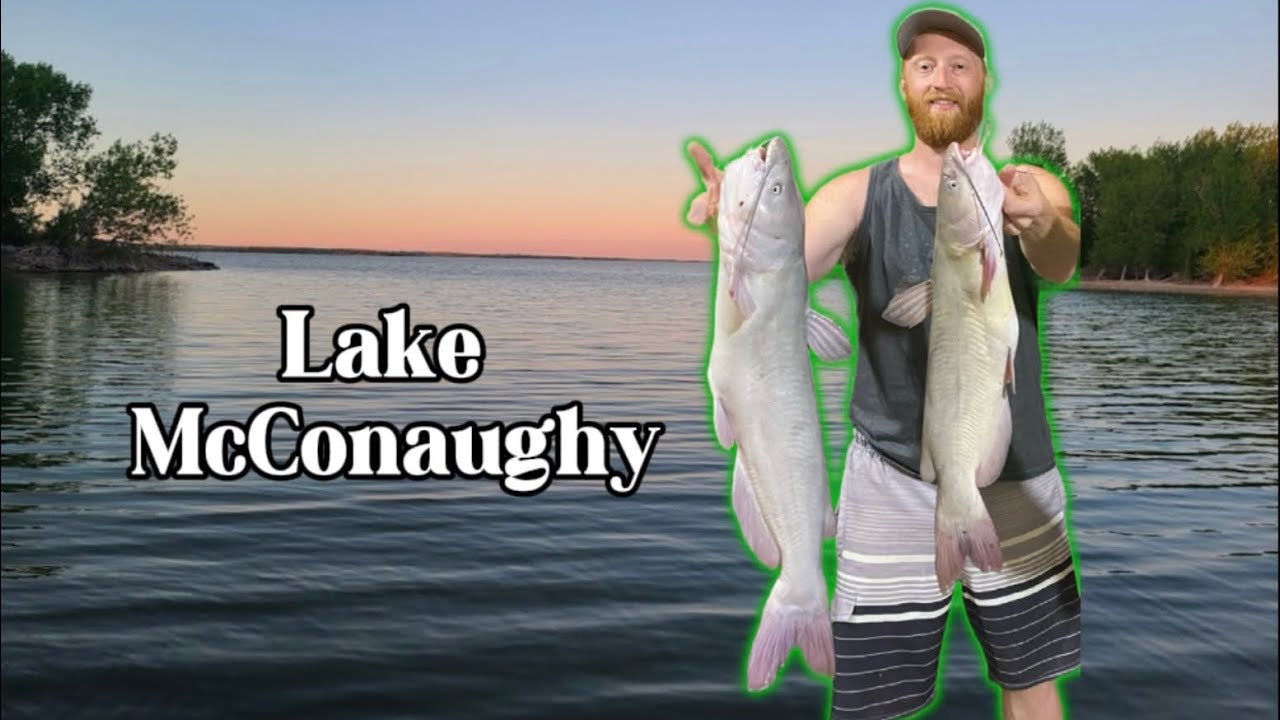 Fishing the largest lake in Nebraska for BIG catfish!!! - YouTube