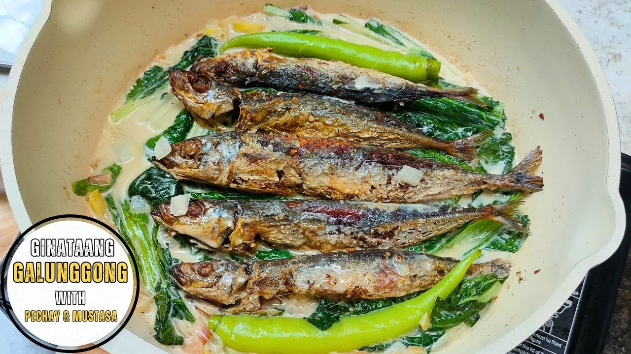 Creamy Ginataang Galunggong with Pechay & Mustasa – Easy Pinoy Recipe ...