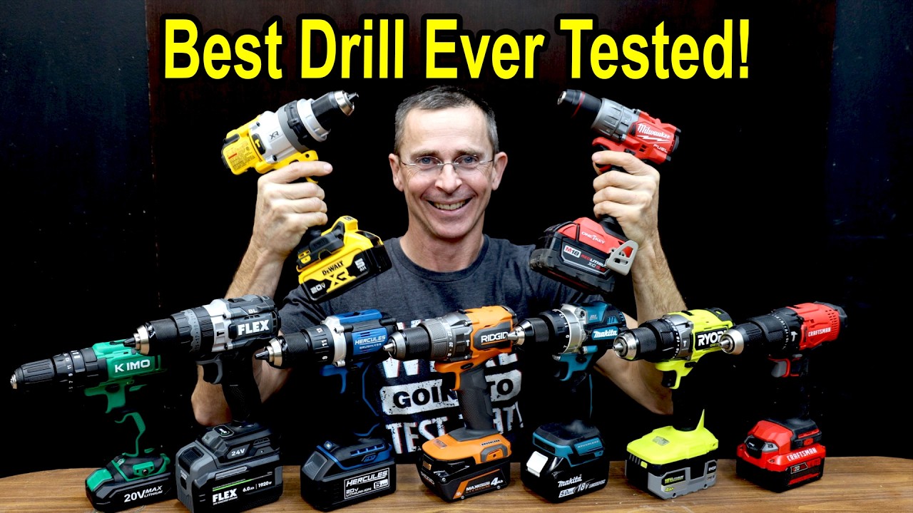 The Best Drill I've Ever Tested! - YouTube