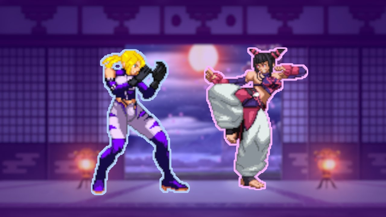 NINA WILLIAMS VS JURI HAN | STREET FIGHTER X TEKKEN MUGEN - YouTube