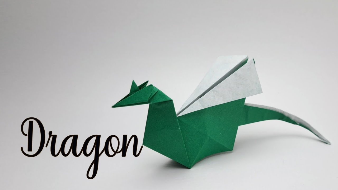 origami Dragon| How to make Dragon #origami #diy #papercraft - YouTube